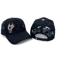 China Full Embroidery Mesh Cotton 5 Panel Trucker Cap Patch Curved Brim Gorras Snap Back for sale