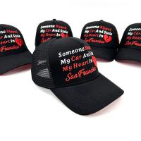 China Cotton Mesh 5 Panel Trucker Cap Embroidered Baseball Custom Snapback Cap for sale