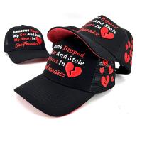 China Cotton Mesh 5 Panel Trucker Cap Embroidered Baseball Custom Snapback Cap for sale