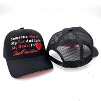 China Cotton Mesh 5 Panel Trucker Cap Embroidered Baseball Custom Snapback Cap for sale