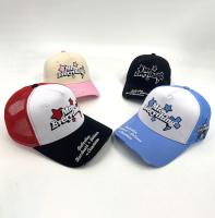China Product Blank Cotton 5 Panel Trucker Cap Washed Old Distressed Adjustable Vintage for sale