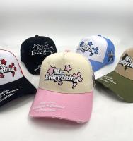 China Product Blank Cotton 5 Panel Trucker Cap Washed Old Distressed Adjustable Vintage for sale