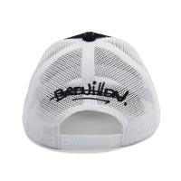 China Cotton Mesh Embroidery Trucker Hats Structured 6 Panel Snap Back Breathable Plain for sale