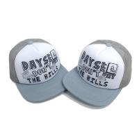China Foam Mesh 5 Panel Trucker Hat Structured Outdoor Unisex Flat Brim Snapback for sale
