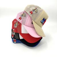 China Outdoor Unisex Polyester Mesh Foam Custom Embroidery Trucker Hats 100% Chenille for sale