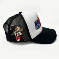 China Outdoor Unisex Polyester Mesh Foam Custom Embroidery Trucker Hats 100% Chenille for sale