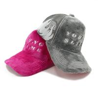China Crown Fluffy Velvet Custom Embroidery Trucker Hats Flame Fire Piping Personalize Fuzzy Underbrim Color Flannel for sale