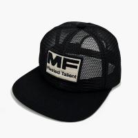 China Flat Mesh Custom Embroidery Trucker Hats Brim Full Snapback Snapback Cap for sale