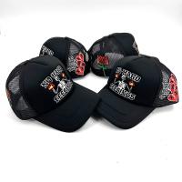 China Foam 5 Panels Custom Embroidery Trucker Hats Snap Snapback Cap Breathable for sale