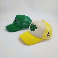 China Embroidered Mesh Foam 5 Panel Trucker Cap Skull Snapback Gorras Structured Cap for sale