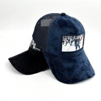 China Velvet Puffs 3D Embroidery Trucker Hats Embroidered Snapback Cap Structured Cap for sale