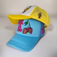 China Ing 3D Embroidery Mesh Foam 5 Panel Trucker Cap Embroidered Snapback Gorras for sale