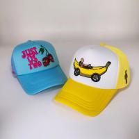 China Ing 3D Embroidery Mesh Foam 5 Panel Trucker Cap Embroidered Snapback Gorras for sale