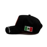 China Street Baseball Caps Suede Brim Cotton Crown Custom Embroidery 5 Panel Inside Satin Lining Woven And Metal for sale