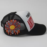 China Embroidered Print Mesh Foam Custom Embroidery Trucker Hats Truckers 5 Panel Gorros for sale