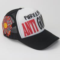 China Embroidered Print Mesh Foam Custom Embroidery Trucker Hats Truckers 5 Panel Gorros for sale