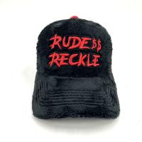 China Suede Embroidered Velvet Trucker Hats for sale