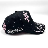 China Distressed Suede 5 Panel Baseball Cap Satin Lining 3D Embroidery Gorras Hat for sale