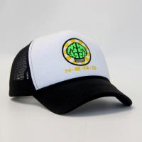 China Mesh Foam Custom Embroidery Trucker Hats Luminous Plain Colorful Sport for sale