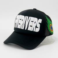 China Sport Gorras Mesh Foam 5 Panel Trucker Cap 3D Embroidery Puff Printing Print Baseball for sale