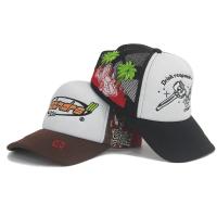 China Custom Embroidery Trucker Hats With Screen Printing logo Plain Foam for sale