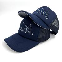 China Printing Foam Custom Embroidery Trucker Hats Snapback Cap Breathable Structured Cap for sale