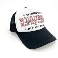 China Printing Foam Custom Embroidery Trucker Hats Snapback Cap Breathable Structured Cap for sale