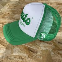 China 3D Embroidery Pluff Camouflage Trucker Hat Print Sport Snapback Cap Breathable for sale