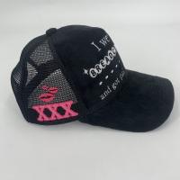China Mesh Velvet Suede Sports Trucker Caps Custom 3D Embroidery for sale
