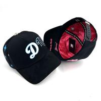 China Suede Baseball Caps 5 Panel 3D Embroidery for sale