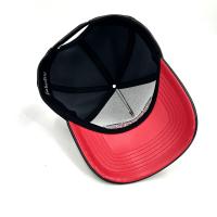 China 5 Panel PU Leather Custom Hats Baseball Cap Patch Logo Stitching Personalized for sale