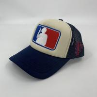 China Base Ball Foam Blank Trucker Hats 5 Panel Embroidery Polyester Rope Puff Printing for sale
