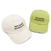 China 6 Panel Unstructured Distressed Cotton Dad Hat Vintage Embroidery Baseball Cap for sale
