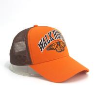 China 3D Embroidery Mesh Trucker Caps 100% Cotton Structured Customized for sale