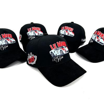 China Custom Logo Hats 5 Panel Cotton And Suede 3D Embrpoidery Rubber PVC Sport for sale
