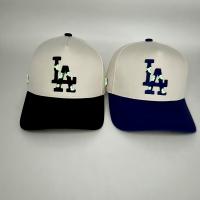 China Luminous Embroidered Glow Thread Casual Cotton Baseball Hats 5 Panels Outdoor for sale