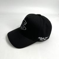 China 100% Cotton 5 Baseball Caps Panel Structured Suede Brim Custom Embroidery Logo for sale