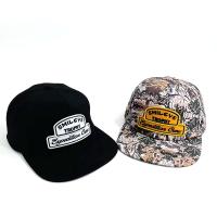China Unstructured Camouflage Snapback Hat Custom Embroidery Patch Camo 5 Panel Adjustable Cap for sale