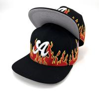 China Flat Brim 3D Embroidery Snapback Hats Custom Logo Sports Men Women Adjustable Baseball Cap for sale