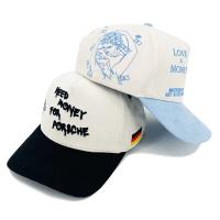 China Unisex Cotton Suede Custom Baseball Caps 3D Embroidery Logo 5 Panel Snapback Gorras Outdoor Sports for sale