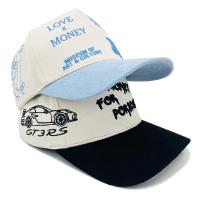 China Unisex Cotton Suede Custom Baseball Caps 3D Embroidery Logo 5 Panel Snapback Gorras Outdoor Sports for sale