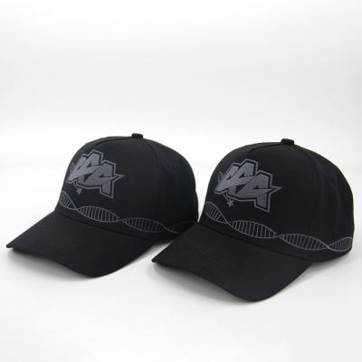 China Fashion Baseball Cap Custom Embroidery Logo 5 panel 100% Cotton Sport Men Gorras With Your Logo for sale