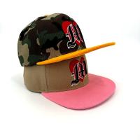 China Embroidered Snapback Hat 3D Custom Logo Men Women Sports Baseball Flat Brim Adjustable Cap for sale