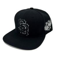 China 3D Embroidery Snapback Caps Hip Hop Baseball Hat Flat Brim Custom 6 Panel Adjustable for sale