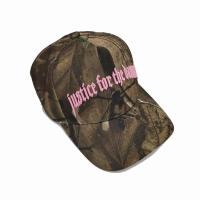 China Pure Cotton Real Tree Leaf Baseball Caps Camo Flame 3D Embroidery Letter Hunting Outdoor Sport Pink Stitching Camo for sale