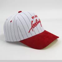 China Men Baseball Cap Classic Striped Pattern Old American Style Hiphop Snapback Sport Customize Embroider for sale