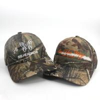China Custom Embroidered Tree Digital Baseball Caps Print Cotton polyester 5 Panel Sport Camouflage Camo Fishing for sale