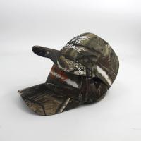 China Custom Embroidered Tree Digital Baseball Caps Print Cotton polyester 5 Panel Sport Camouflage Camo Fishing for sale