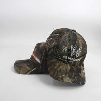 China Custom Embroidered Tree Digital Baseball Caps Print Cotton polyester 5 Panel Sport Camouflage Camo Fishing for sale