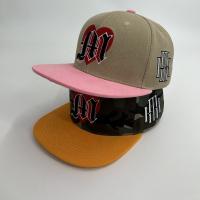 China Acrylic 3D Embroidered 6 Panel Snapback Caps Puff Embroidery Hip Hop Sports Custom for sale